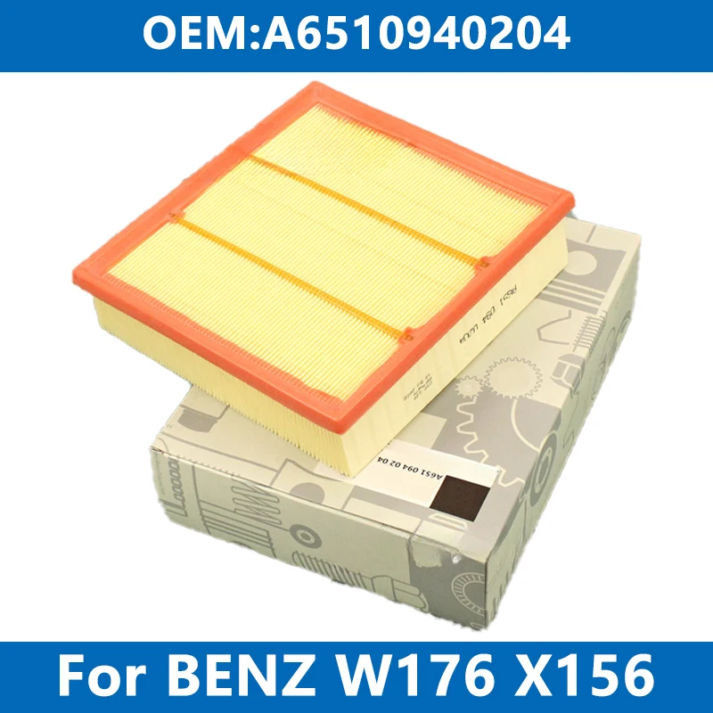 Car-Air-Filter-Cleaner-Element-A6510940204-For-Mercedes-Benz-W176-W246 ...