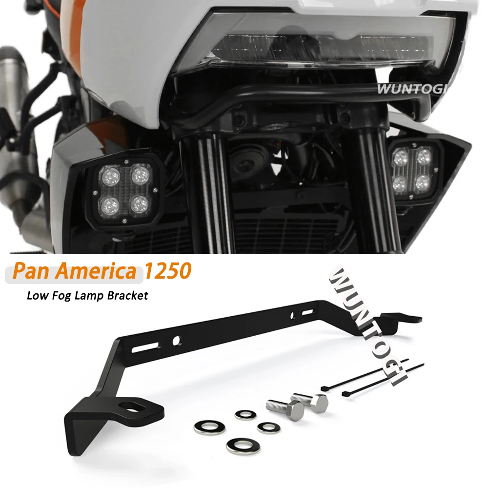 Motorcycle Fog Lights Auxiliary Bracket Fit For Harley Pan America 1250 ...