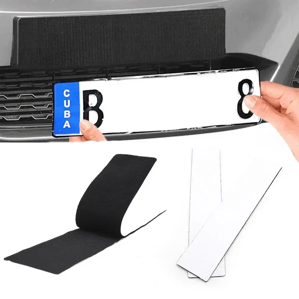 2Pcs-Set-Unique-Frameless-License-Plate-Holder-Harmless-Polyester ...