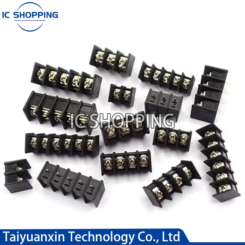 50PCS Barrier Type Terminal Block DG25C KF25C 7.62mm 2P 3P 4P 5P 6P 7P ...