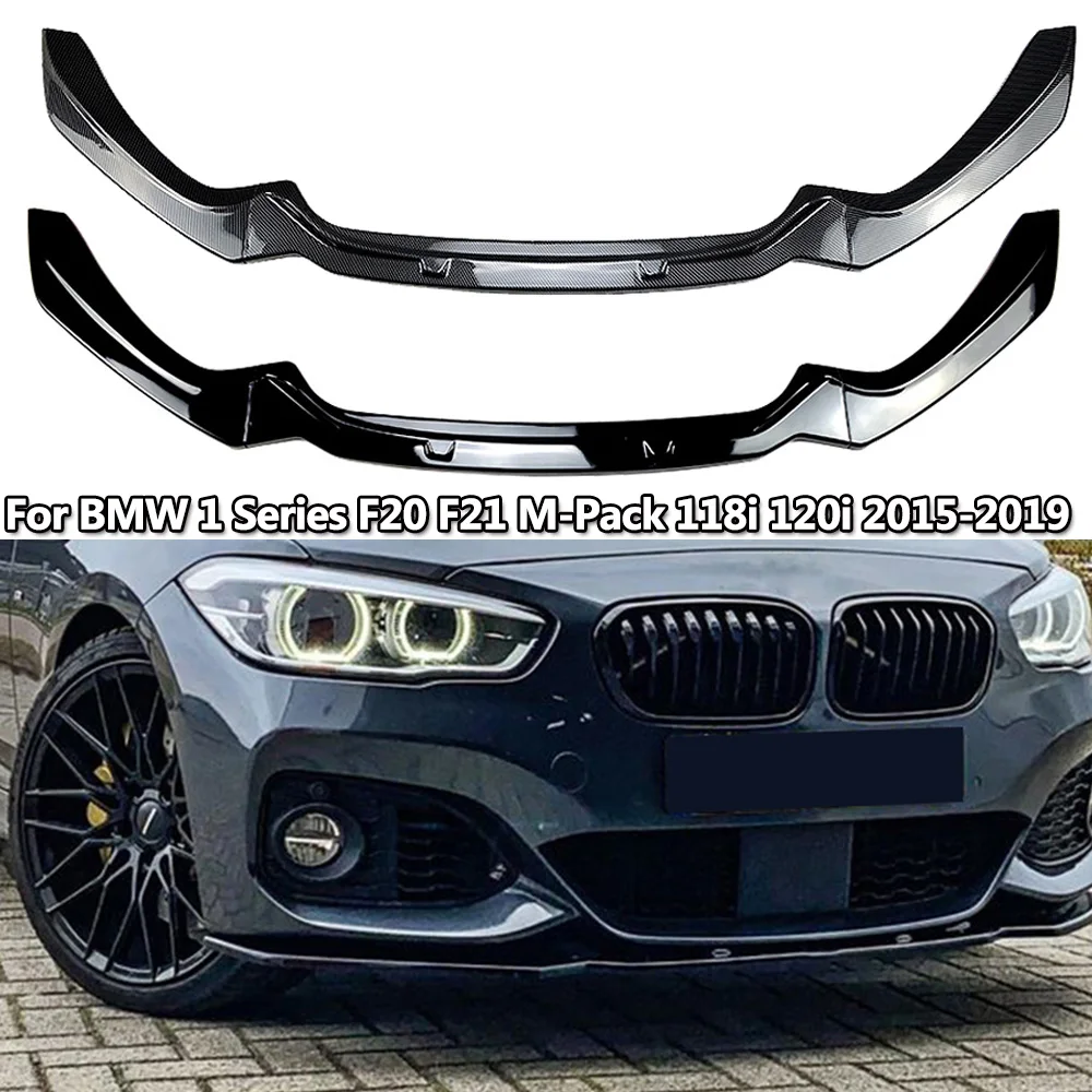 Front-Bumper-Skirt-Spoiler-Lip-Wing-Body-For-BMW-1-Series-F20-F21-M ...