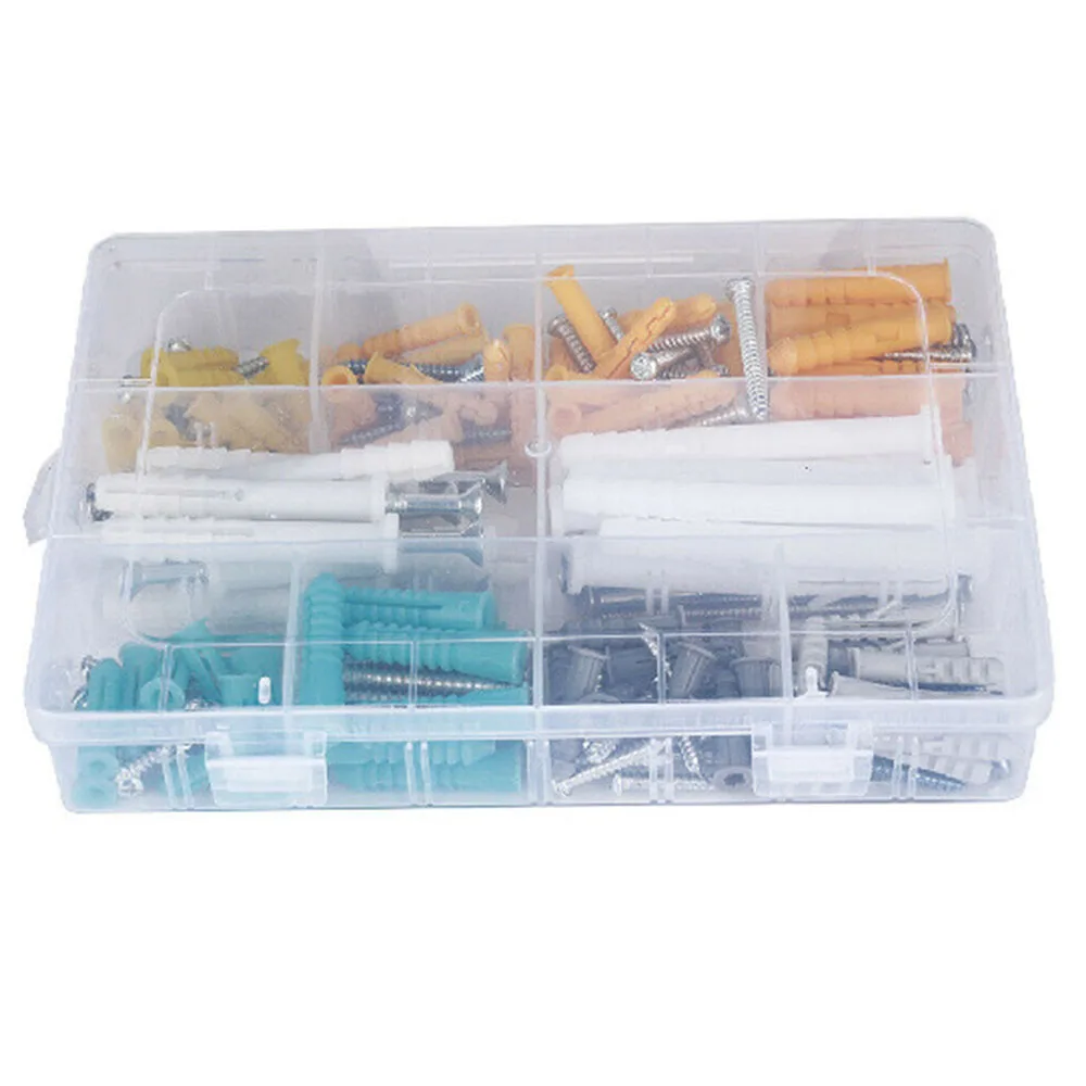 200pcs-box-Plastic-Expansion-Pipe-Screw-Internal-Plug-Bolt-Rubber-Plug ...
