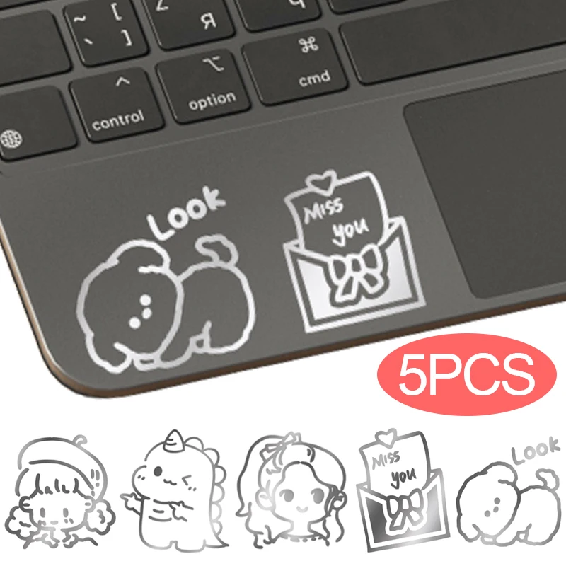 1-5PCS-Laptop-Cartoon-Decoration-Sticker-For-Macbook-Notebook-Universal ...
