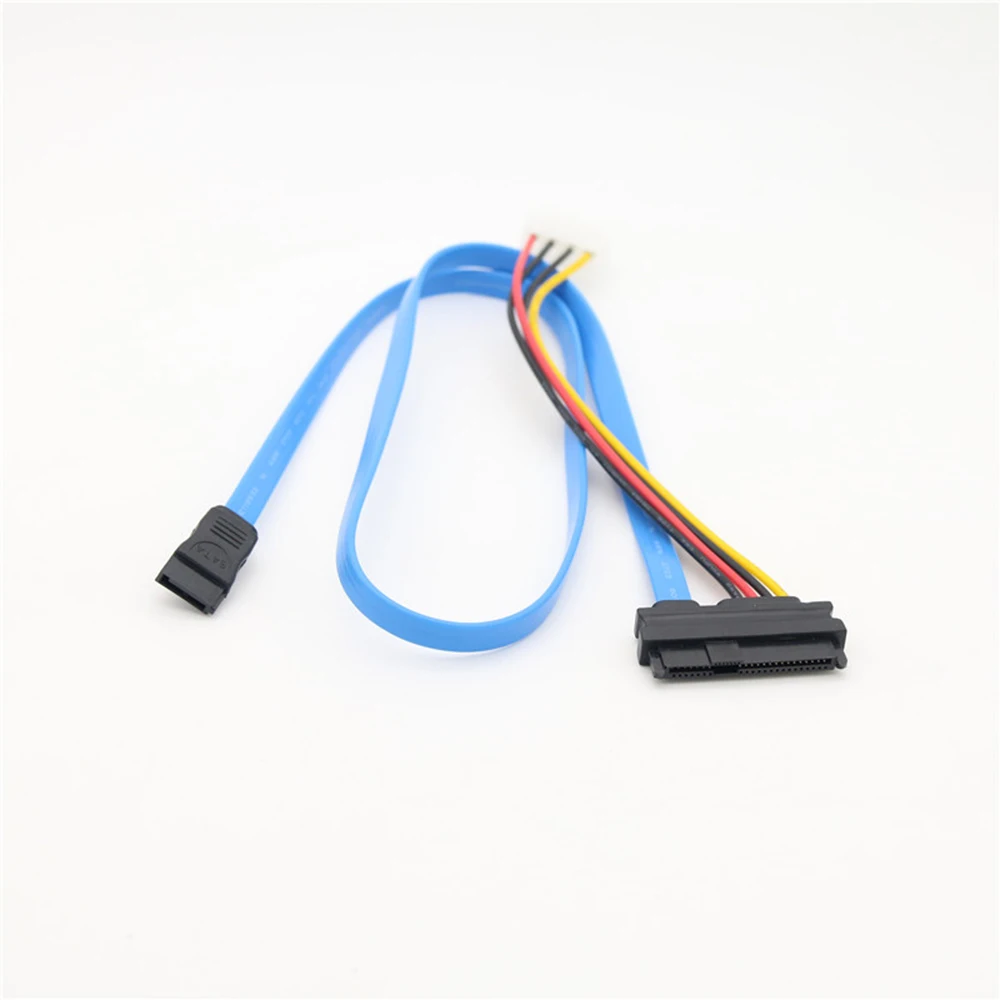 Mini-4-Pin-SATA-Serial-Female-ATA-to-SAS-29-Pin-Connector-Cable-4-Pin ...