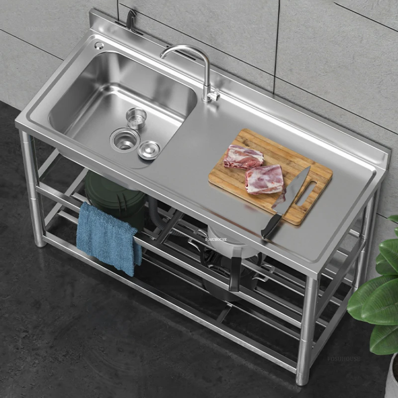 Multifunction-Dishwashing-Sink-Thickened-Stainless-Steel-Kitchen-Sinks ...