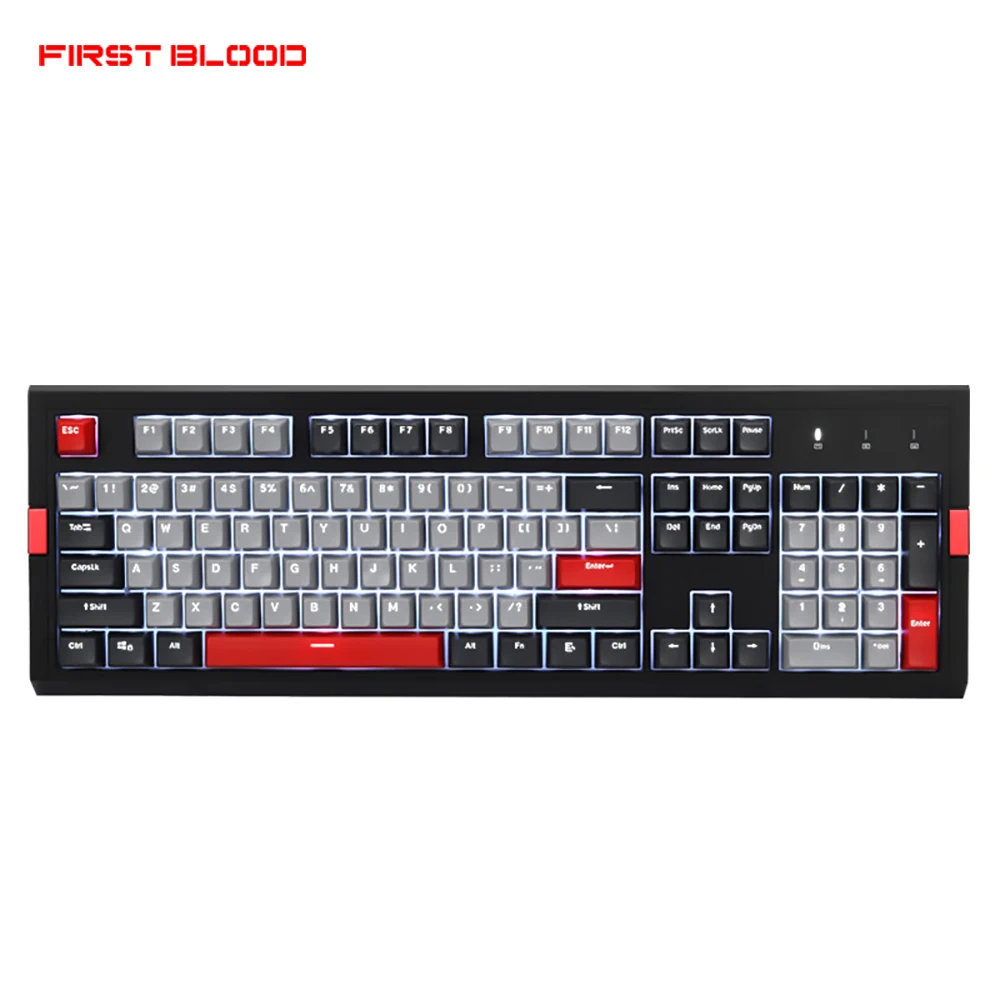 FirstBlood F11 Mechanical Keyboard Wireless Mechanical Keyboard 104 ...
