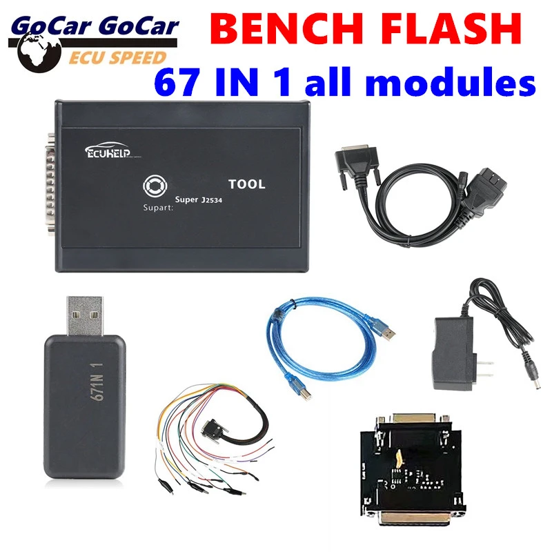 KTM BENCH 67 IN 1 Supports All Protocols Opened V1.20 Professional ECU ...