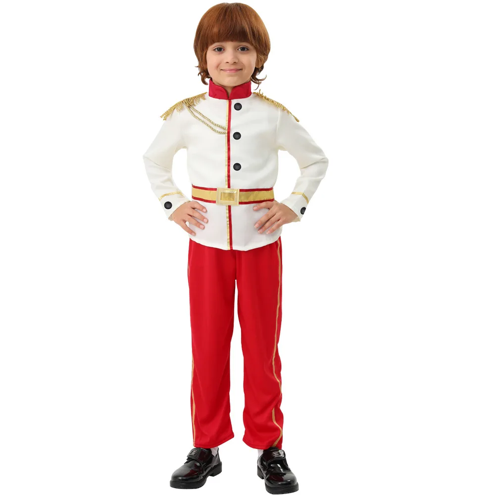 Kids Prince Charming Costume For Children Halloween Cosplay The King ...