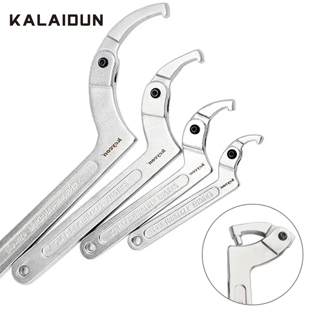 Adjustable Hook Spanner Wrench