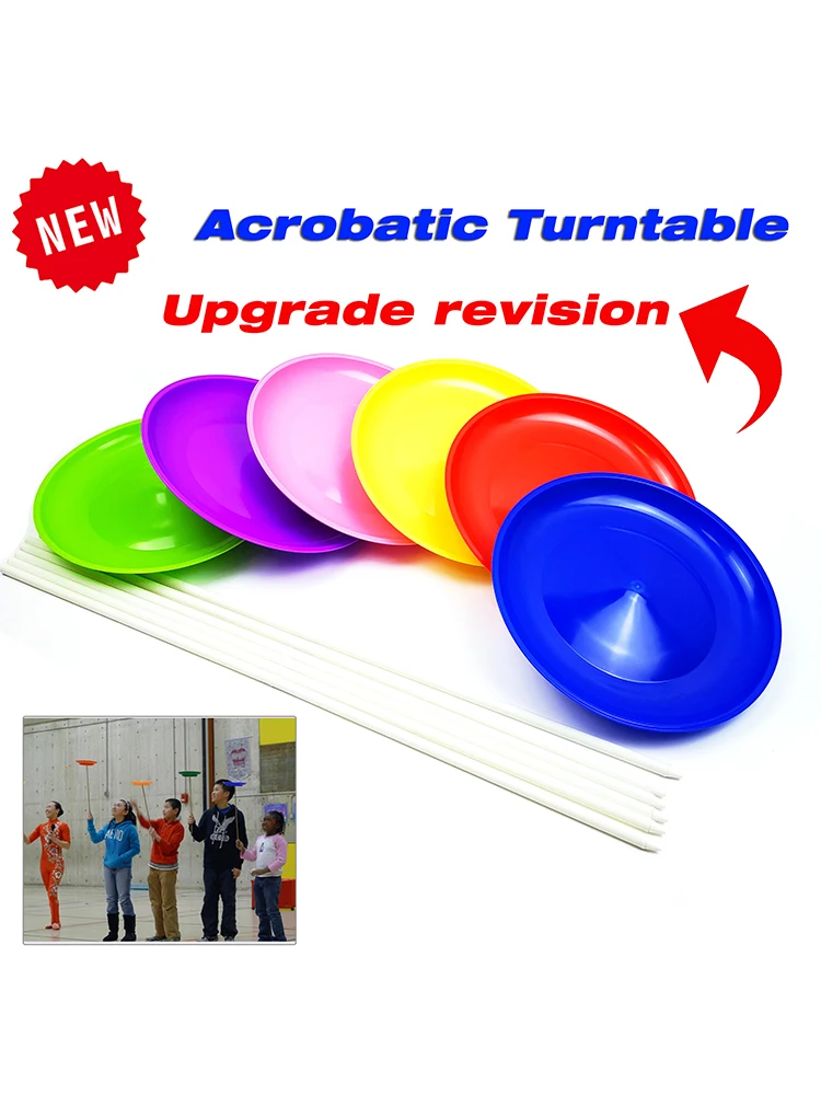 Child-Juggling-Spinning-Plates-Sticks-Balance-Skills-Turntable ...