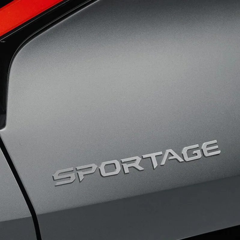 Nq5 New Logo Of Sportage Car Logo Aluminum Alloy Wire Drawing Kx5 ...