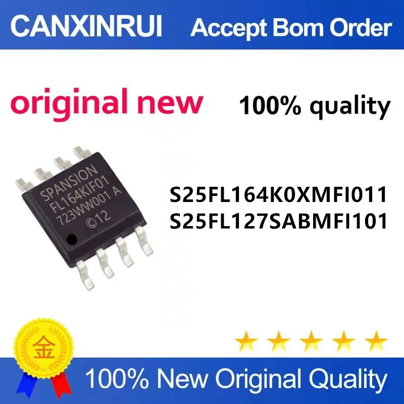 Original-New-100-quality-S25FL164K0XMFI011-FL164KIF01-S25FL127SABMFI101 ...