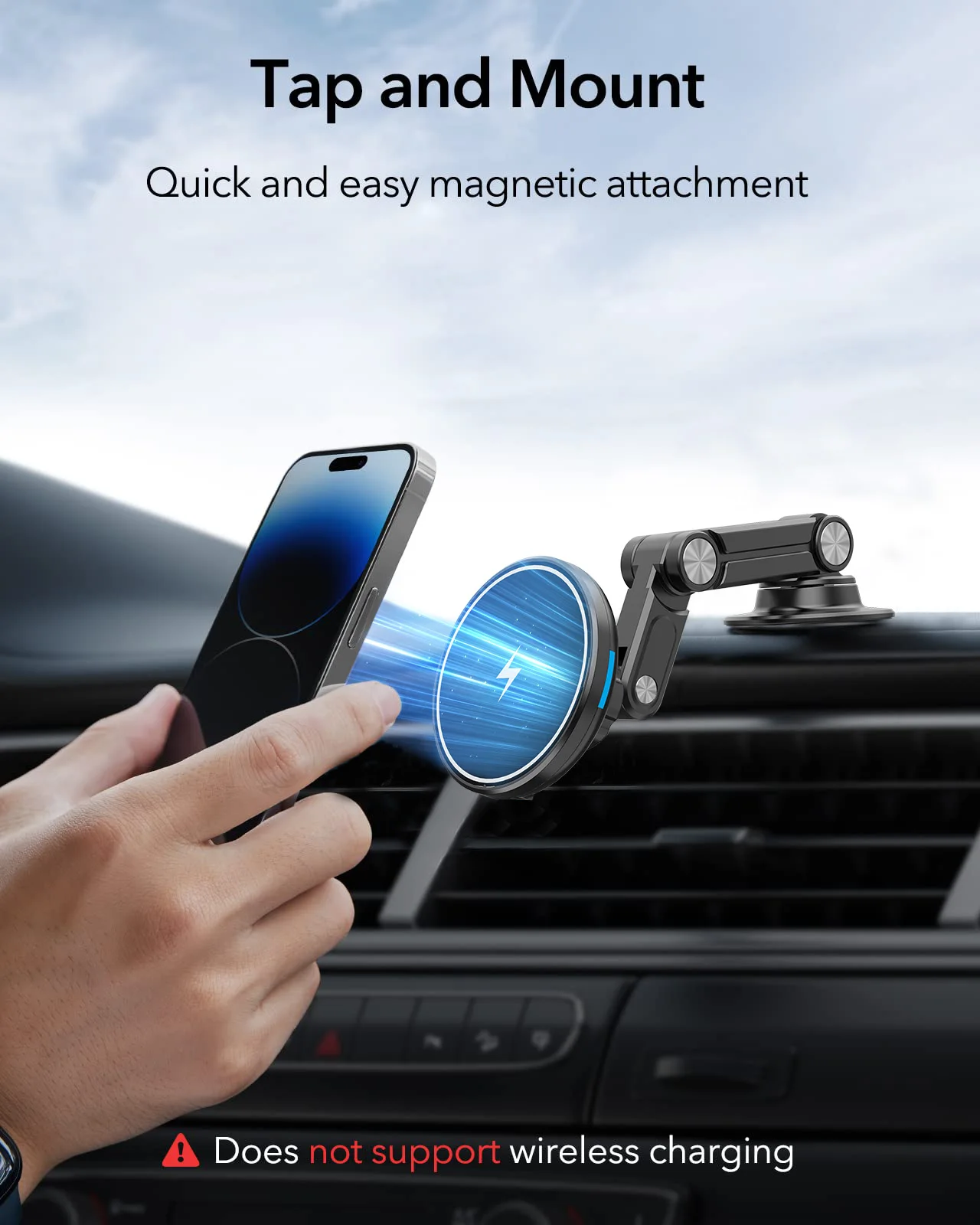 New-Charging-Car-Phone-Holder-15W-Fast-Fast-Charging-Mobile-Support-for ...