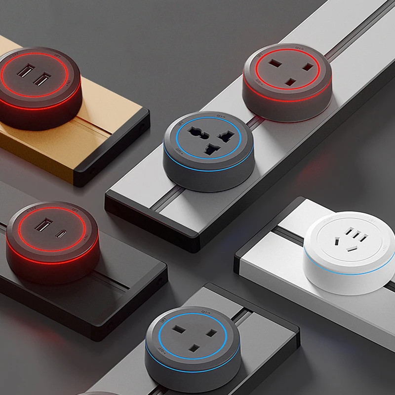 Rail Socket Embedded Kitchen Desktop Rail Row Plug American Standard ...