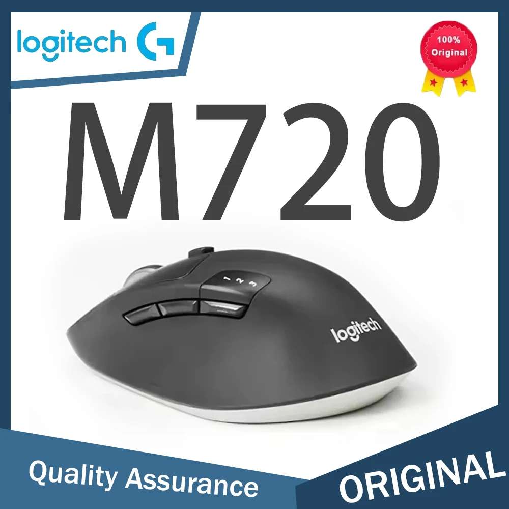 Mouse wireless e Bluetooth Logitech M720 Precision Pro, mouse ottico da ...
