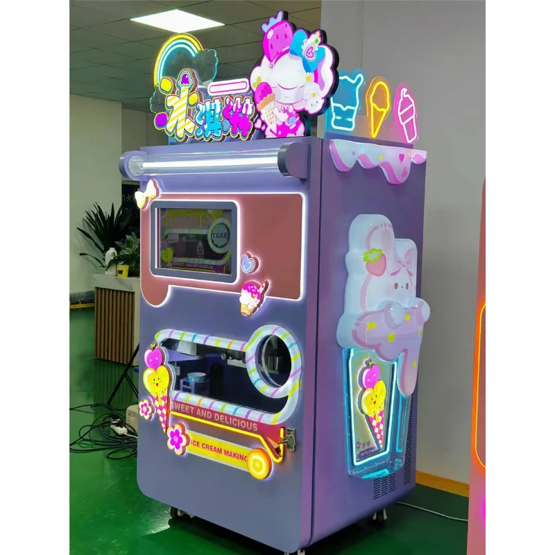 YG-Self-Service-Frozen-Ice-Cream-Vending-Machine-Order-Bar-Fully ...