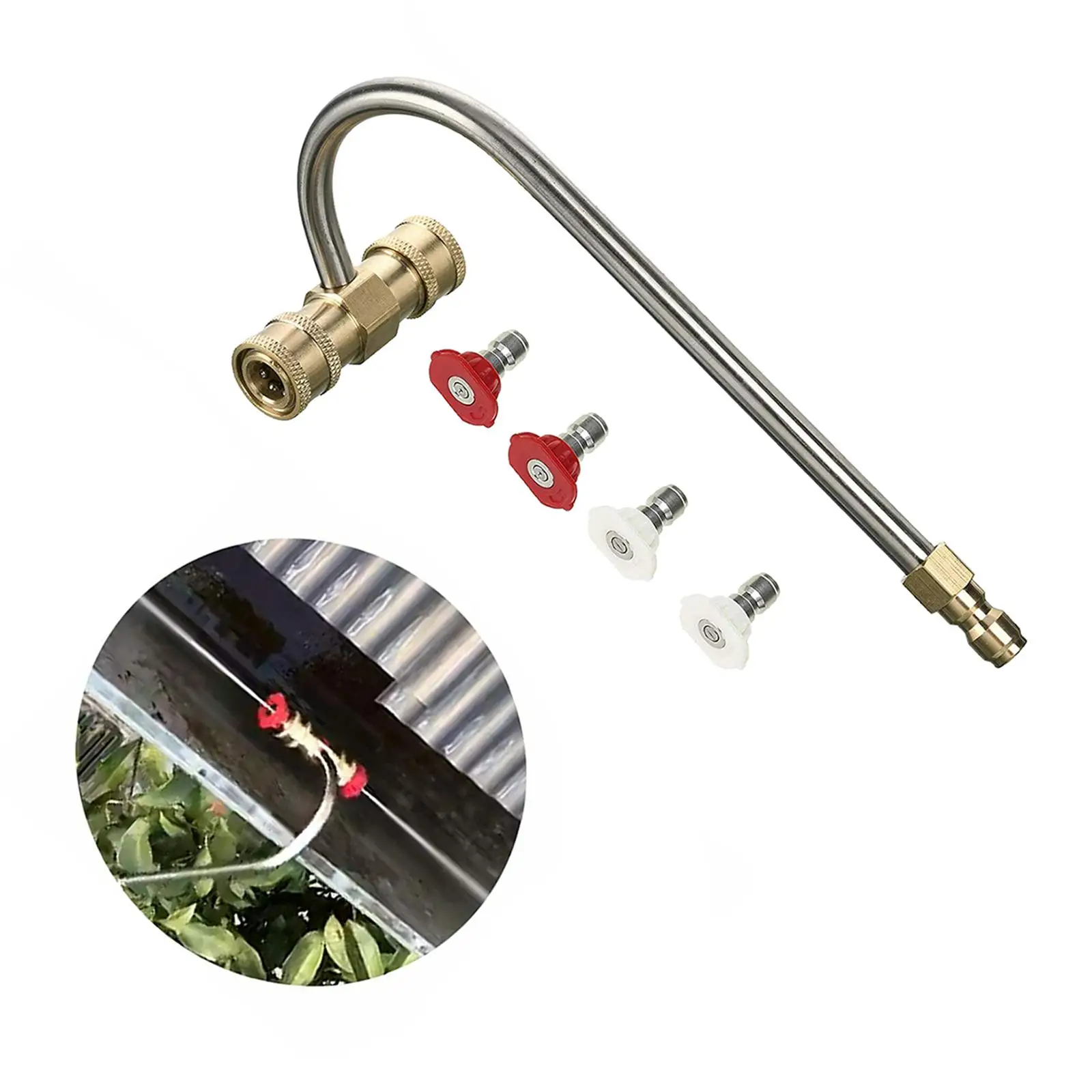 Washer-Extension-Gutter-Cleaner-Attachment-Accessory-High-Pressure ...