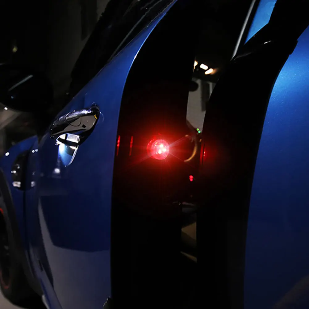 One-Pair-LED-Car-Door-Lights-Safety-Alarm-Signal-Anti-Rear-end ...