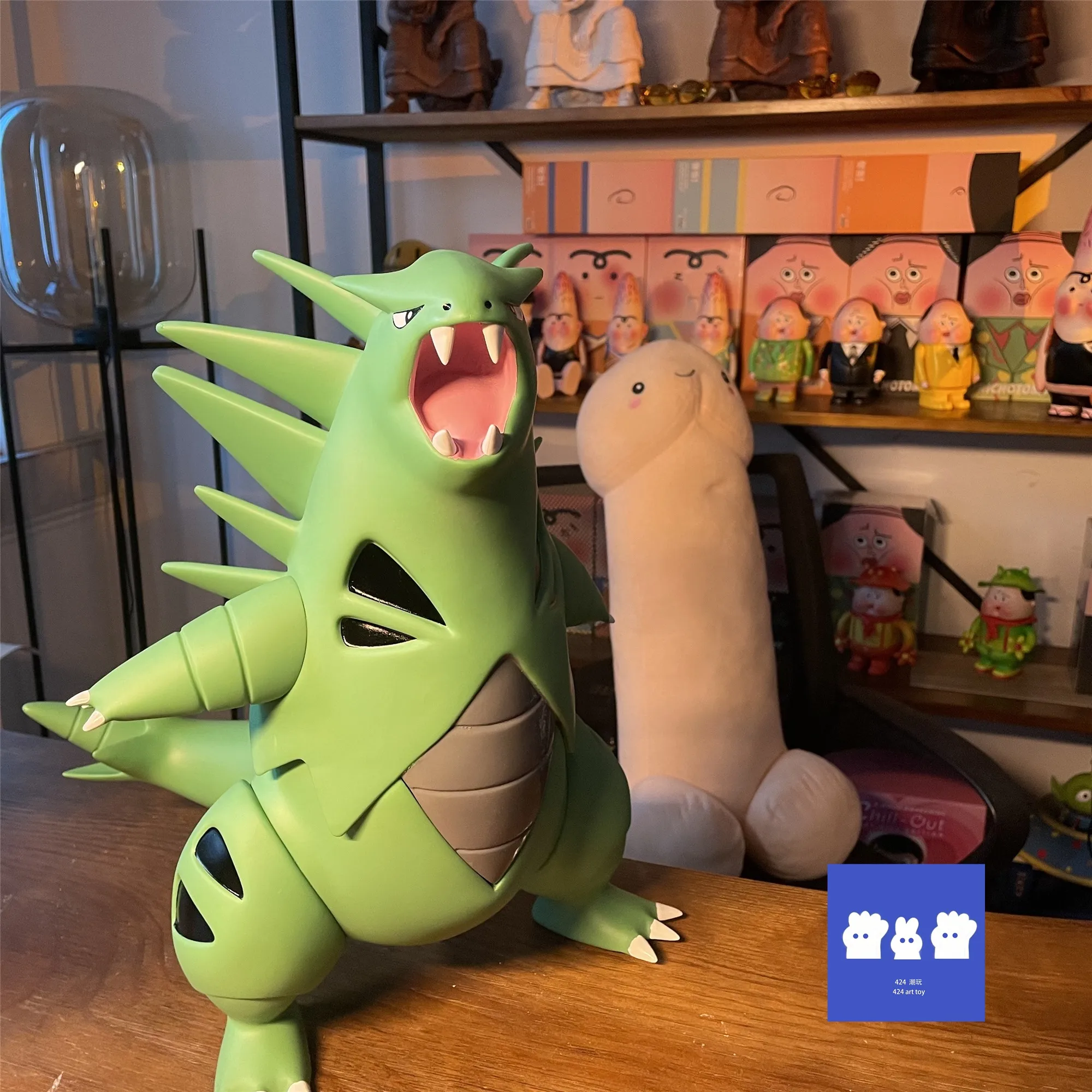 Pokemon Big Size 1:1 Tyranitar with Box Action Figure Toys 45cm