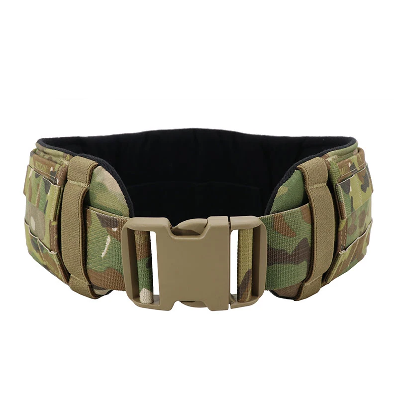 Multicam-Tactical-Padded-MOLLE-System-Waist-Belt-Multi-Function-Quick ...