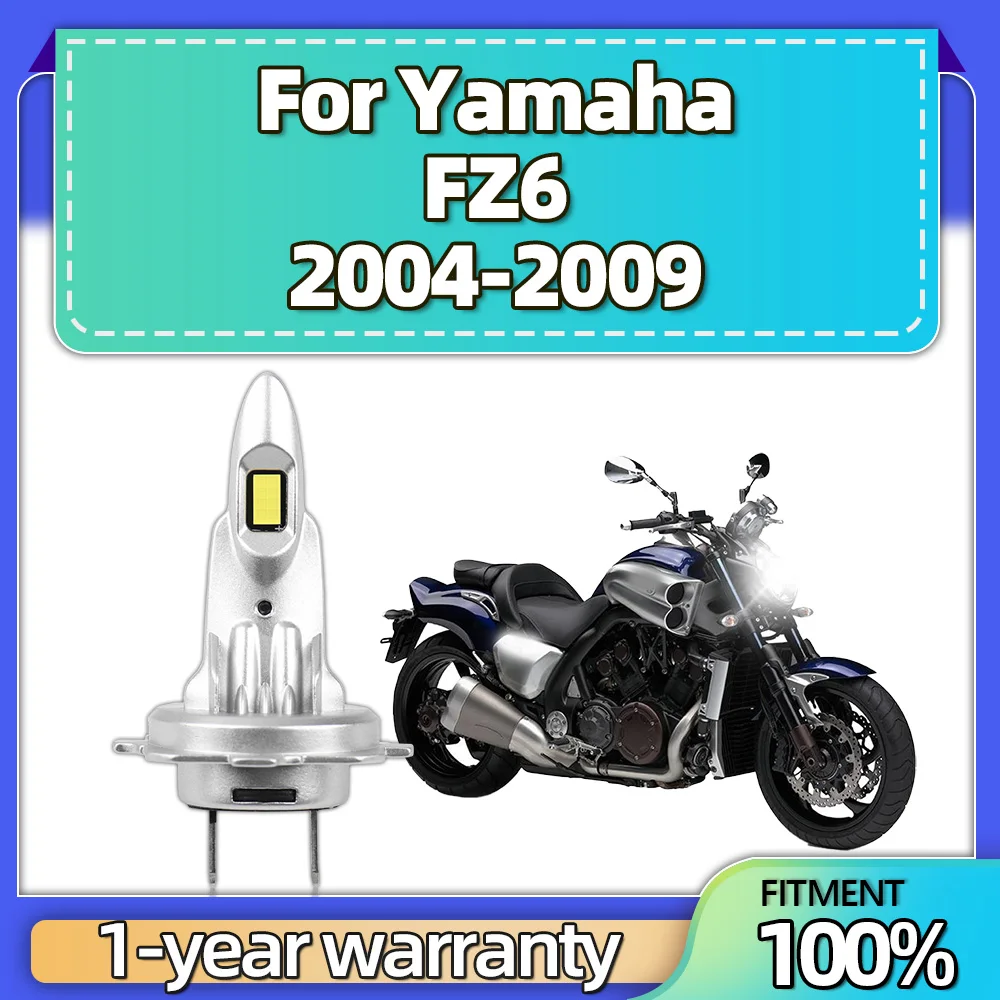 For Yamaha FZ6 2004 2005 2006 2007 2008 2009 Motorcycle LED High Bright ...