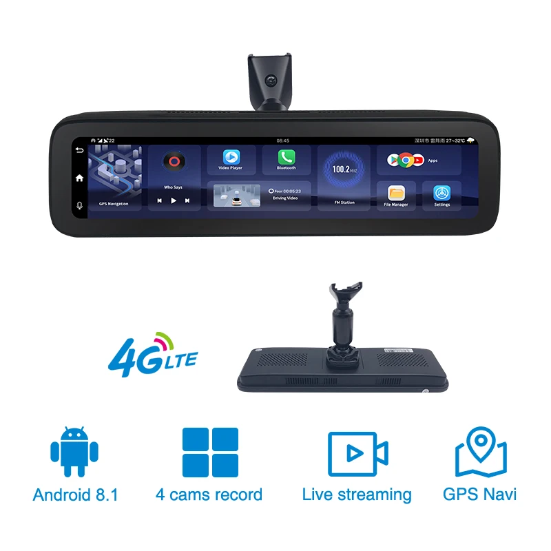 12-Android-8-1-2-32-4CHs-mirror-car-dvr-with-adas-function-4g-live ...