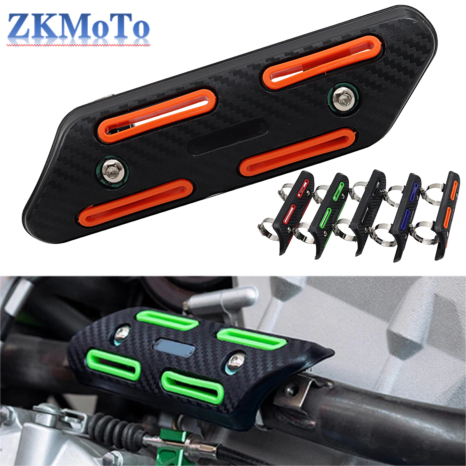 Motorcycle-Exhaust-Heat-Shield-Protector-ABS-Off-road-Vehicle ...