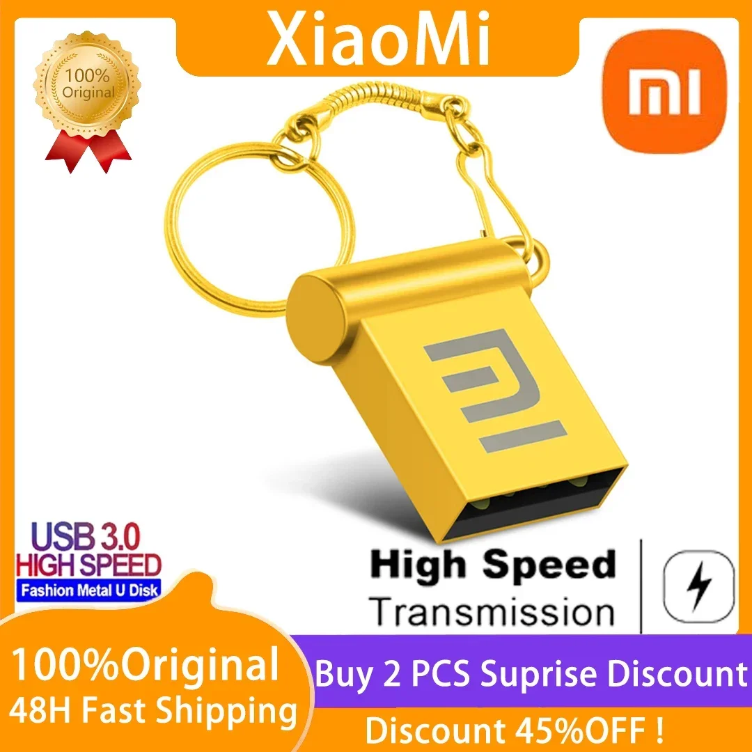 2023-Xiaomi-Waterproof-Flash-Drive-Metal-High-Speed-Portable-SSD-Mini-U ...
