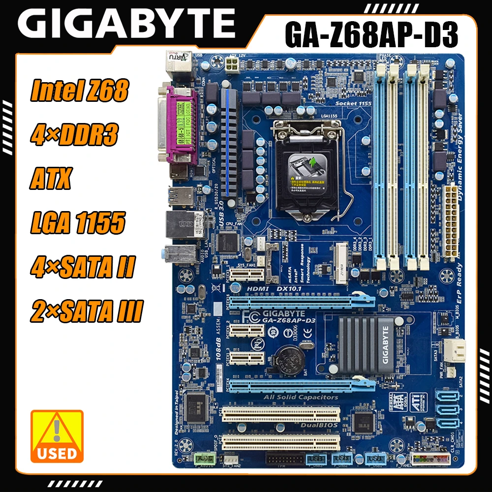 Review Gigabyte Gaz68apd3 Motherboard Mainboard
