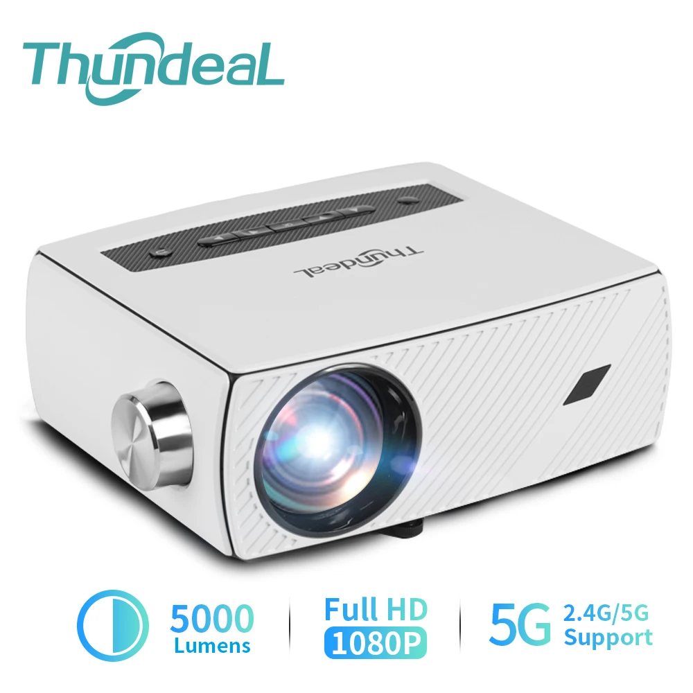 Thundeal Yg430 Projector Full Hd 1920 X 1080p Led Android Wifi Mini ...
