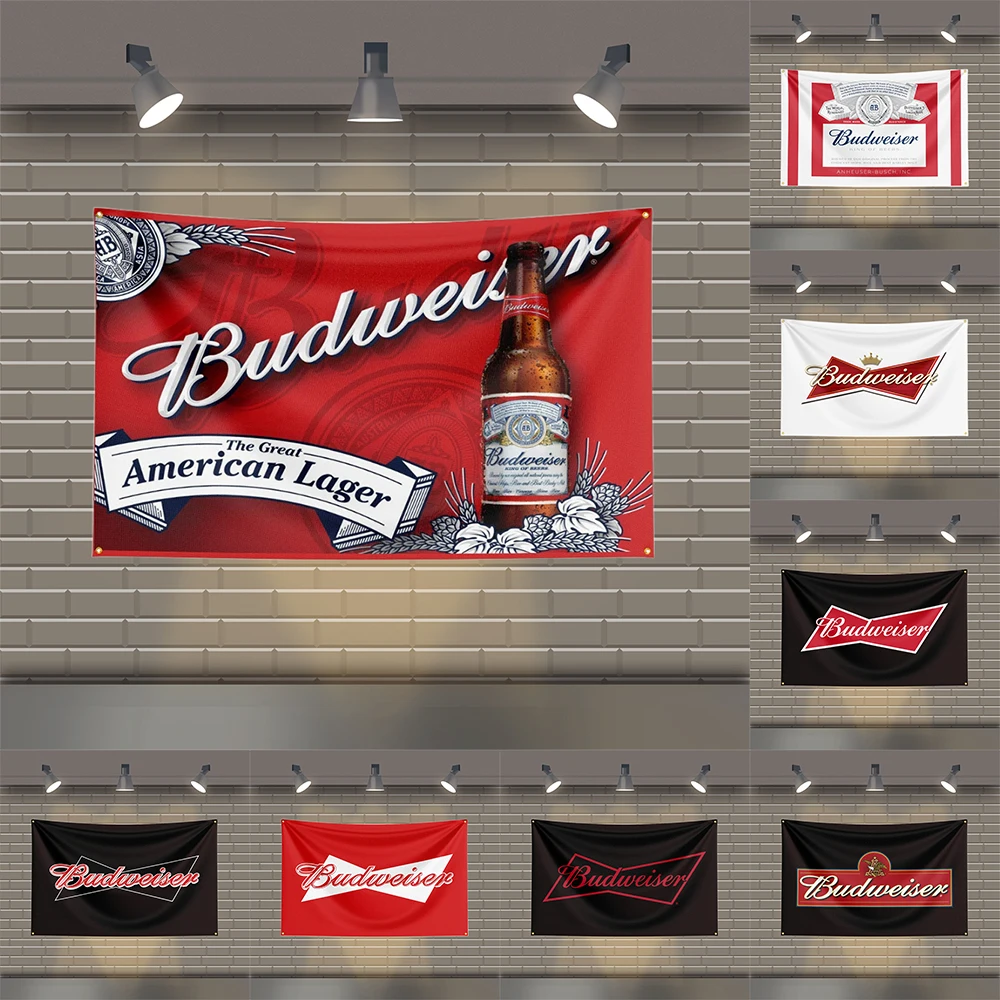 3x5-Ft-Budweisers-Beer-Flag-Polyester-Printed-Liquors-Flags-for-Room ...
