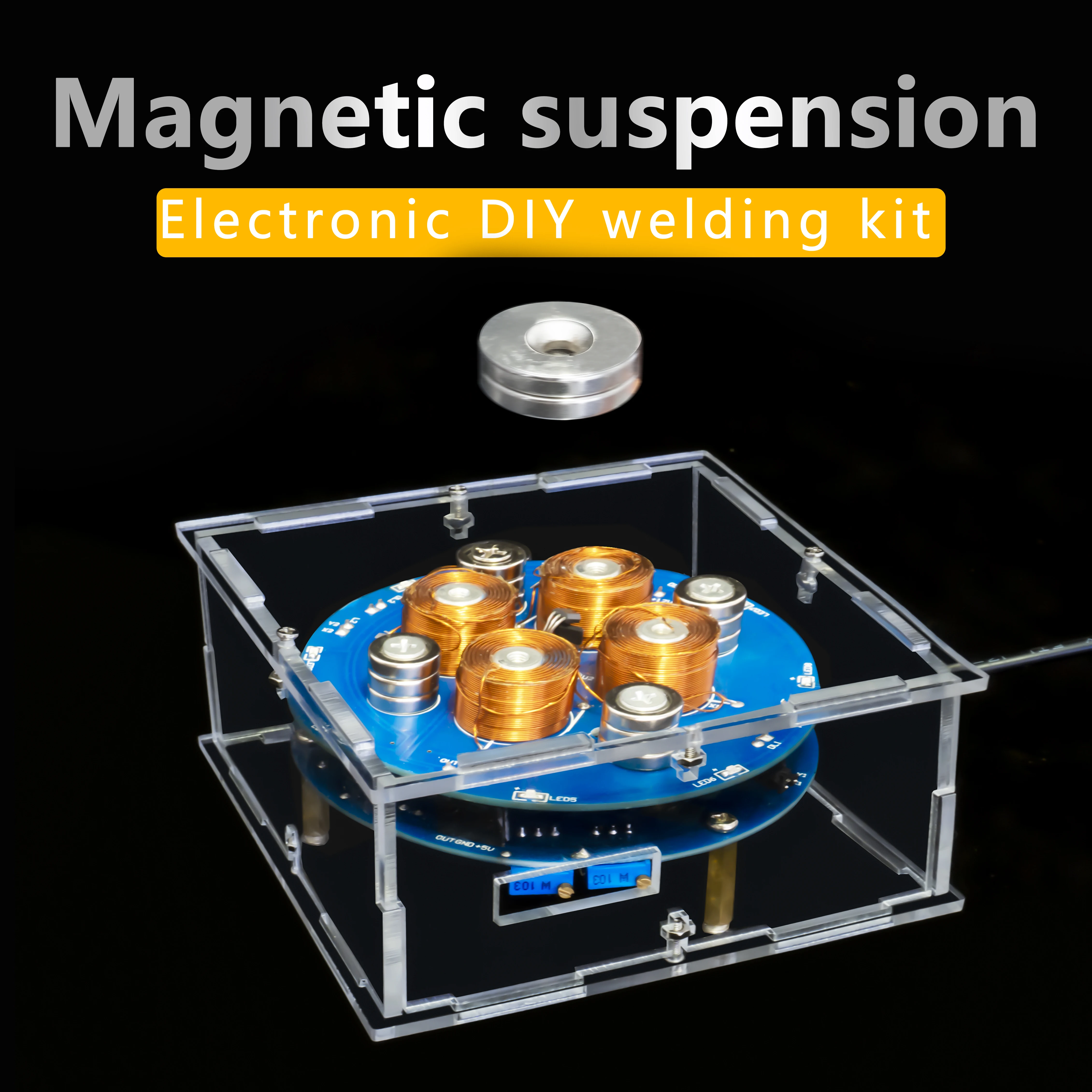 Magnetic Levitation DIY Electronic Small Fabrication Experiment Coil ...