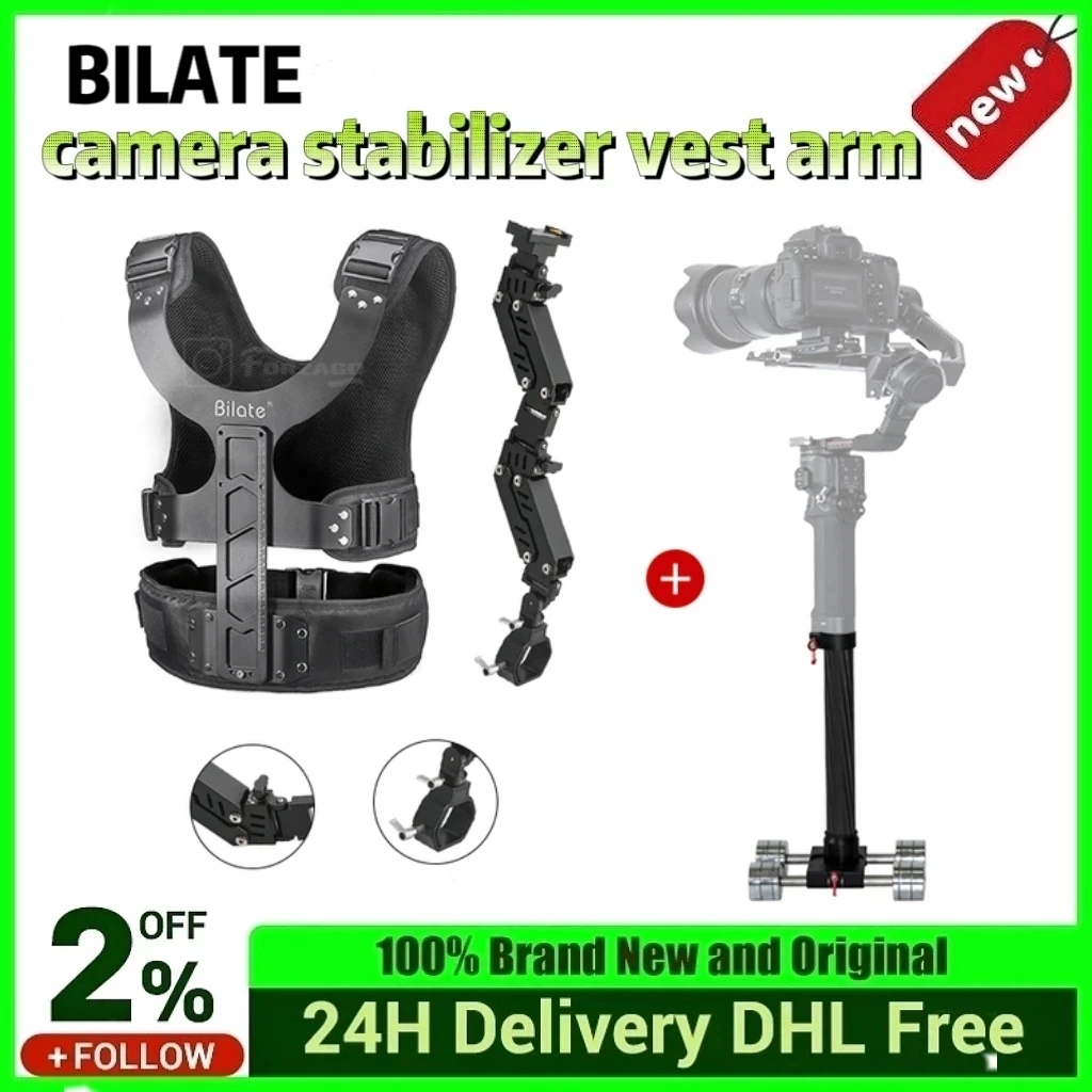 Gimbal-Vest-Bilate-Camera-Stabilizer-Vest-Arm-Shock-Absorbing-for-Film ...