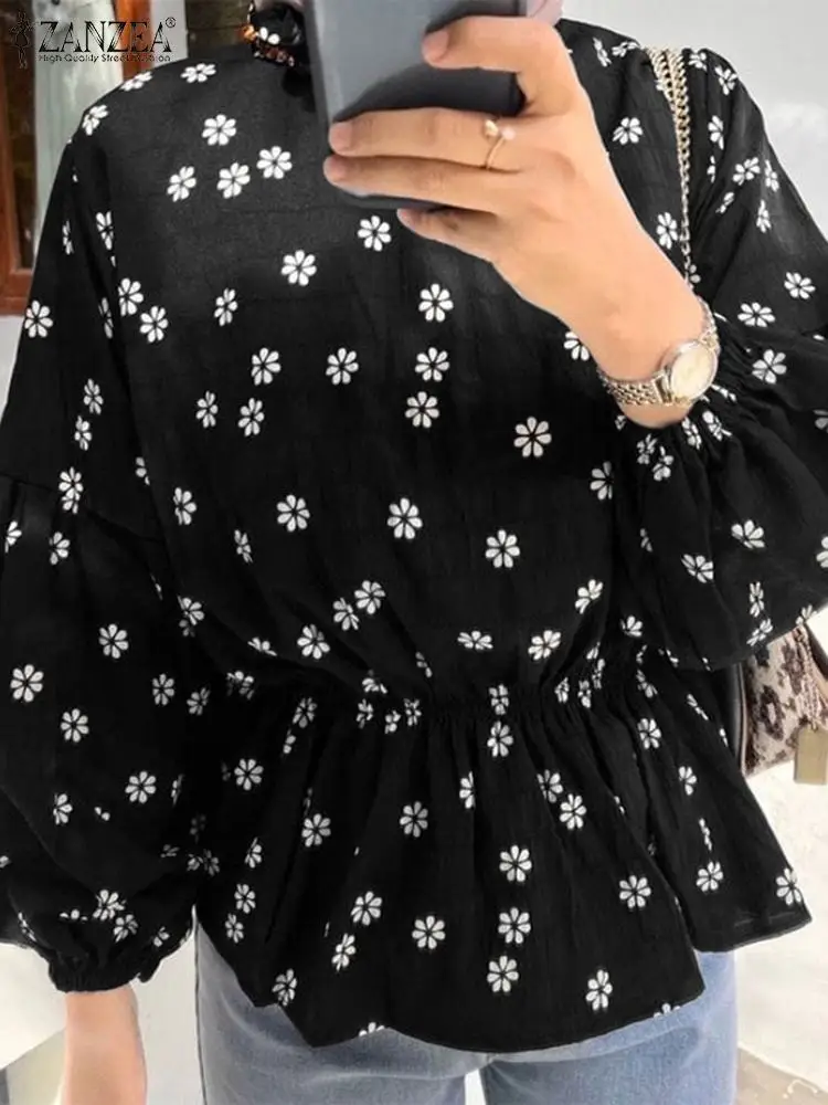 ZANZEA-Women-Fashion-Blouse-Autumn-Long-Sleeve-Muslim-Abaya-Tops-Casual ...