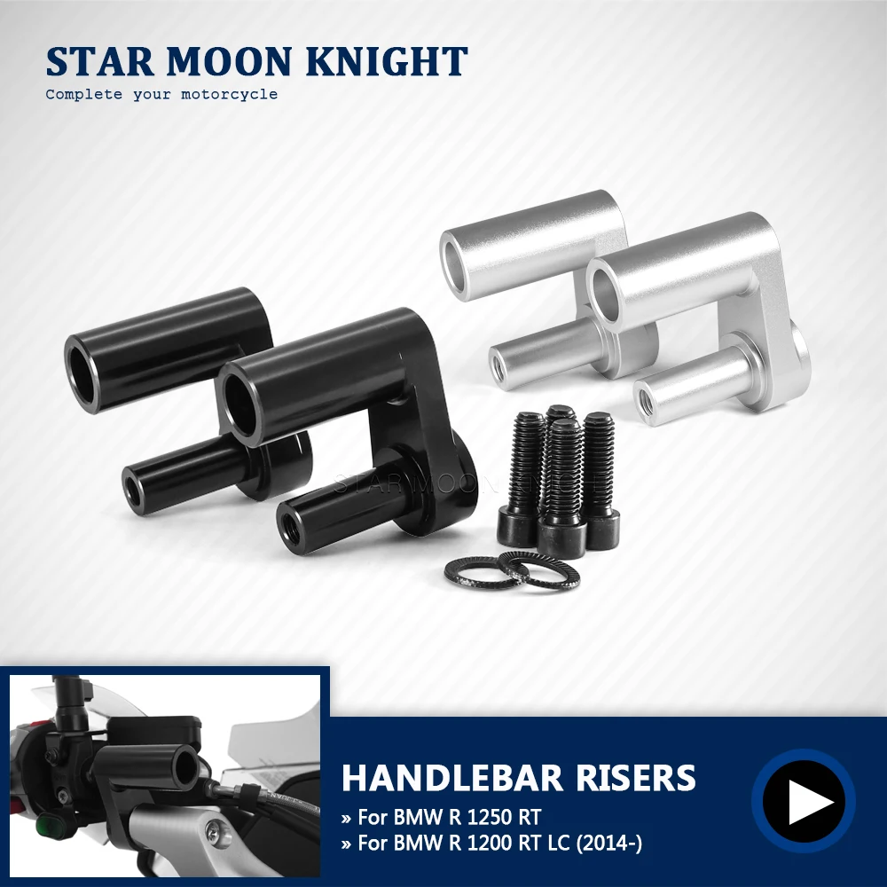 Motorcycle-Adjustable-Handlebar-Riser-Kit-1-625-For-BMW-R1200RT-R-1200 ...