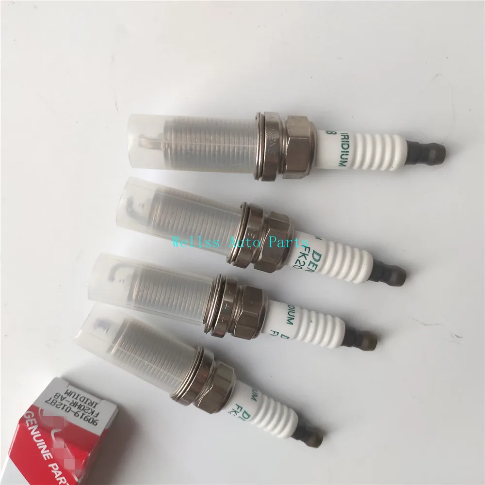 10X-90919-01287-FK20HR-A8-Iridium-Spark-Plug-9091901287-FK20HRA8-for ...