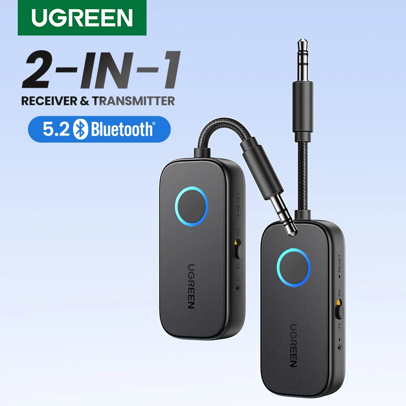 UGREEN-Bluetooth-Receiver-Transmitter-Adapter-2-in-1-Wireless-Bluetooth ...