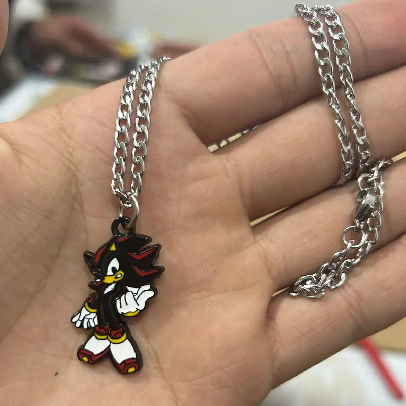 Shadow The Hedgehog Symbol Necklace