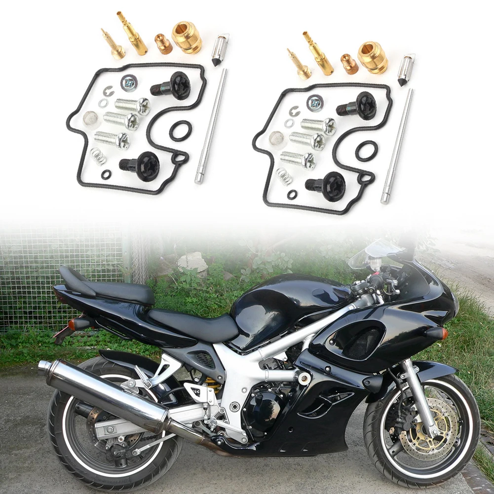 Carburetor-Gaskets-Jets-Rebuild-Repair-Kit-For-Suzuki-SV650-SV650S-1999 ...