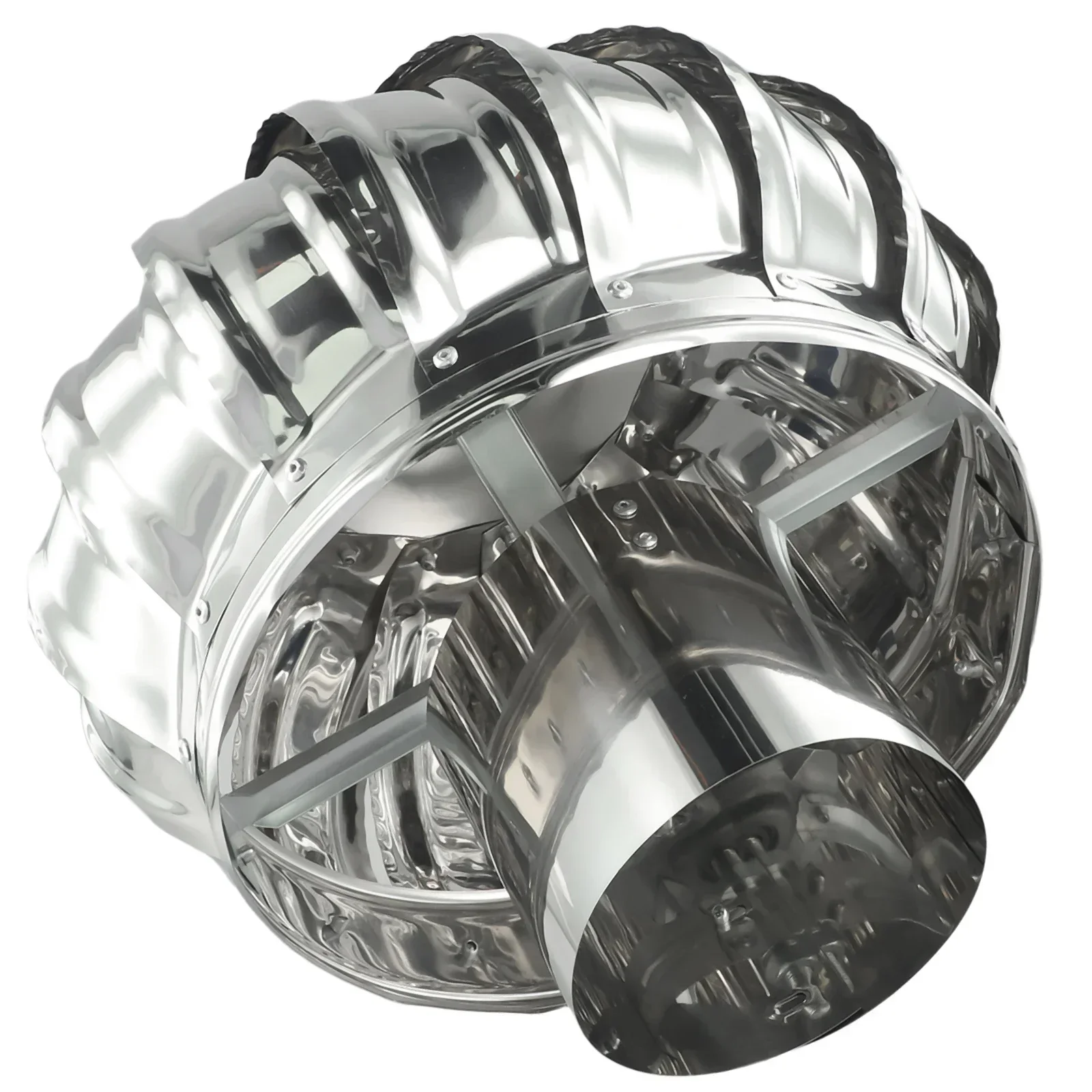Rotating-Stainless-Steel-Chimney-Cowl-Cap-Protects-Flue-Pipe ...