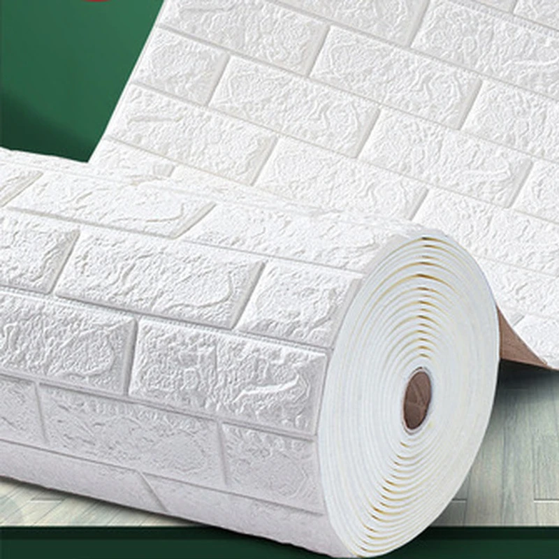 3D-Self-Adhesive-Wallpaper-70cm-1m-Continuous-Waterproof-Brick-Wall ...