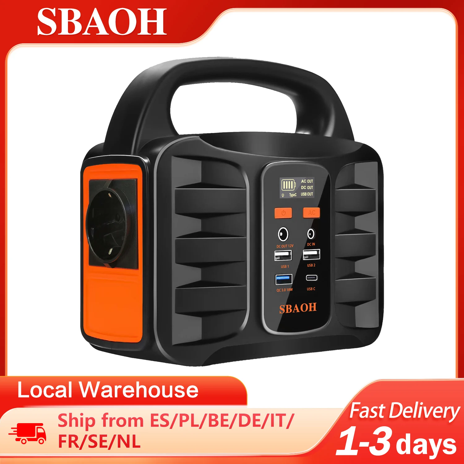 99Wh-Portable-Power-Station-27000mAh-Camping-Solar-Generator-Solar ...