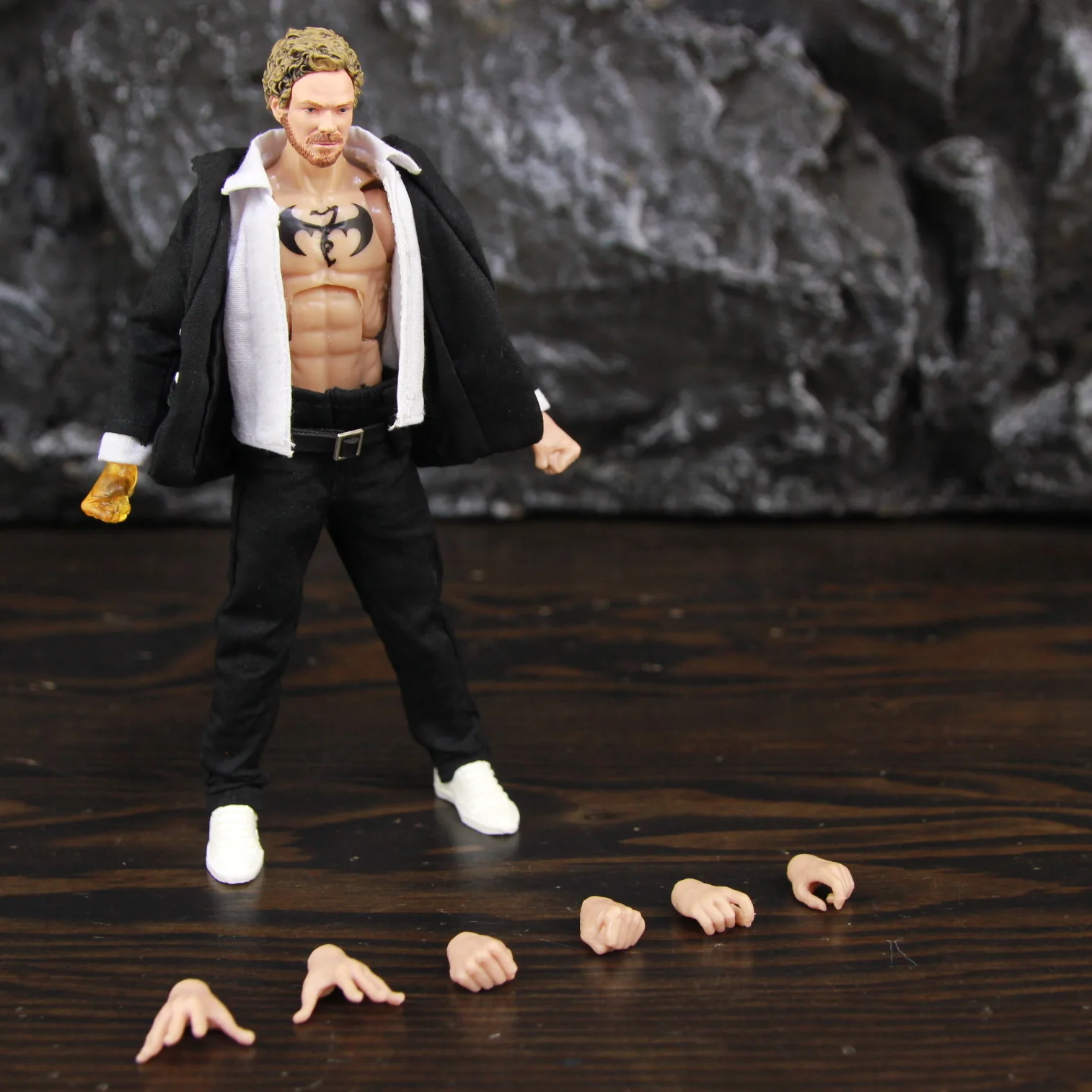 Marvel TV Iron Fist Daniel Rand Daredevil Matt Murdock 6 Action Figure Defenders Rail Authority Legends one 12 1 12 Toys Doll