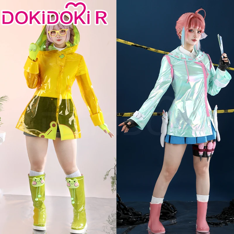 Mei Kiriko Cosplay Costume【XS-2XL】DokiDoki-R Mei Rainy Day Skin Women ...