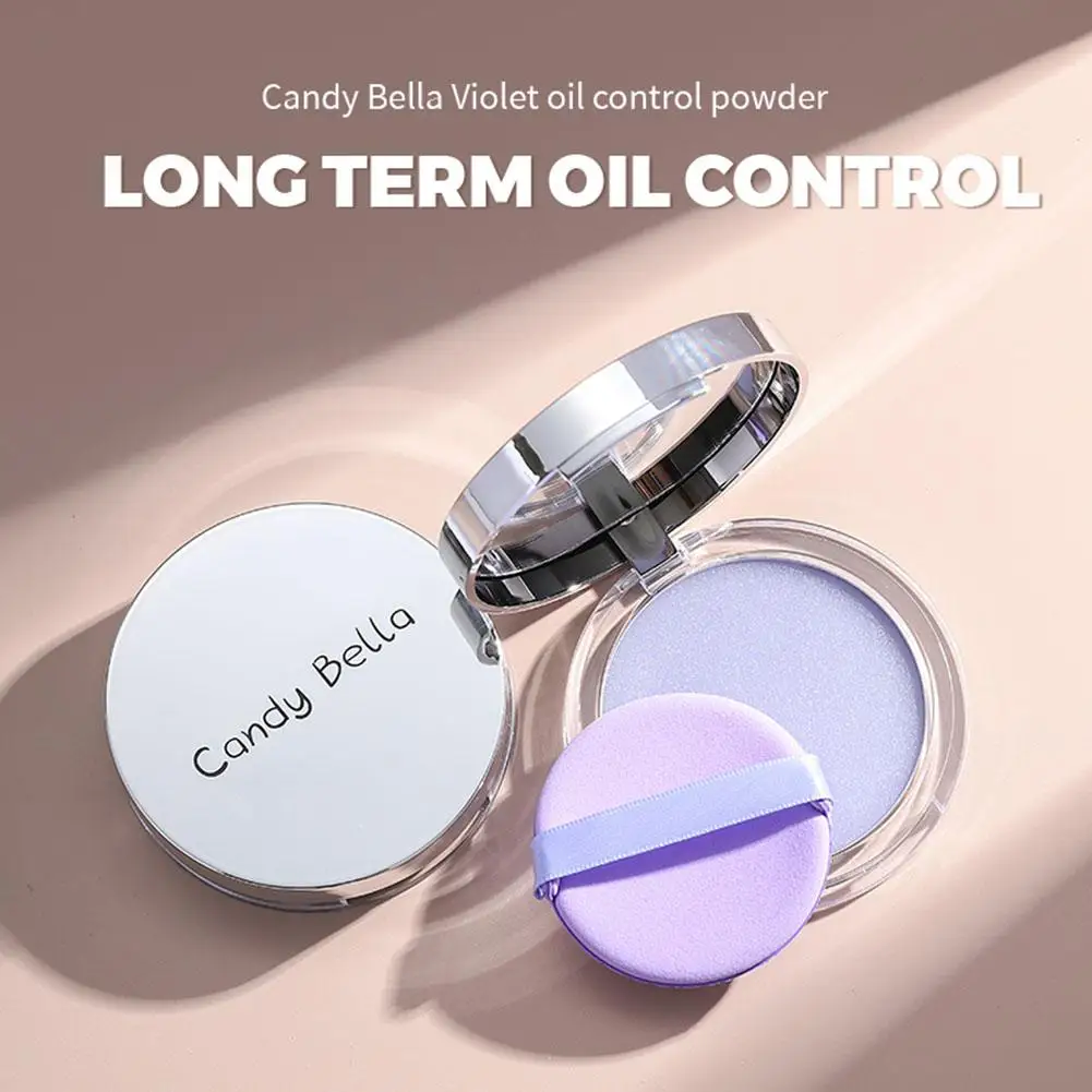 Lavender-Pressed-Powder-Matte-Powder-Lasting-Oil-Control-Full-Coverage ...