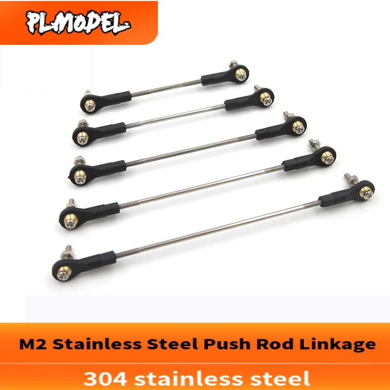 M2-Nylon-Rod-End-Assembly-Push-Rod-Kit-Include-2PCS-Plastic-Rod-End-And ...