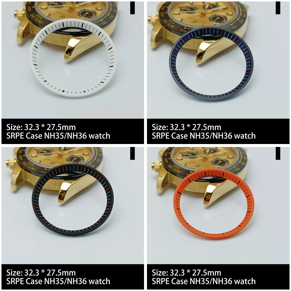 NH35/36 Watch Chapter Ring Fit SRPE CaseNH35/36 Watch Replace Hard ...