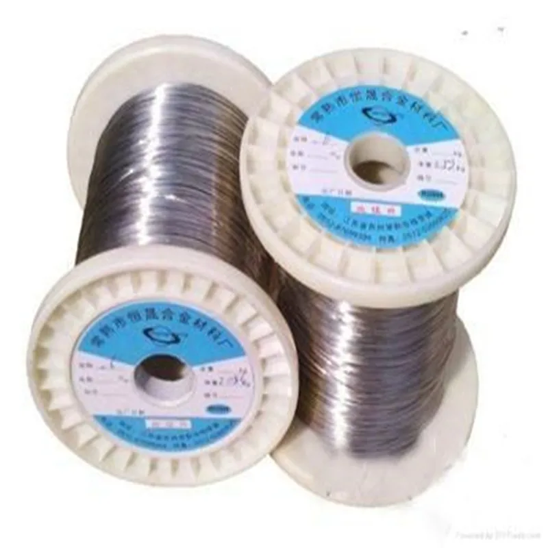 Nickel Chrome Wire Ultra Fine High Temperature Straightening Nickel Chrome Wire Electrostatic ...