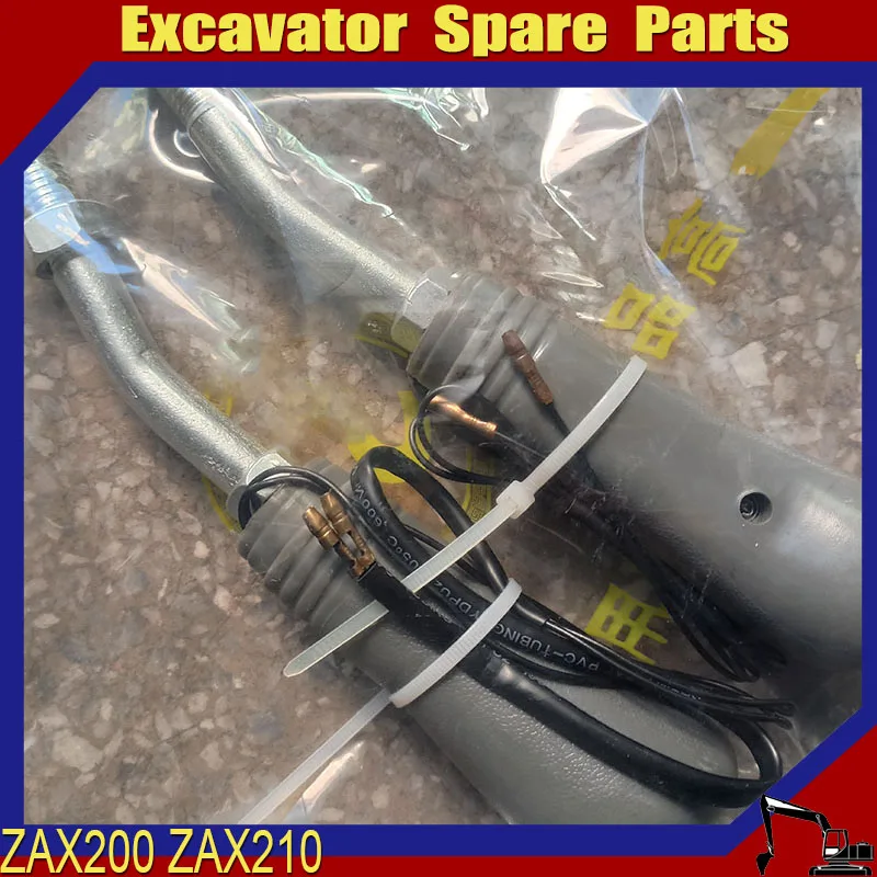 유압 파일럿 밸브 고무 핸들 조이스틱, 히타치 굴삭기 원격 제어 레버 핸들, ZAX200 ZAX200