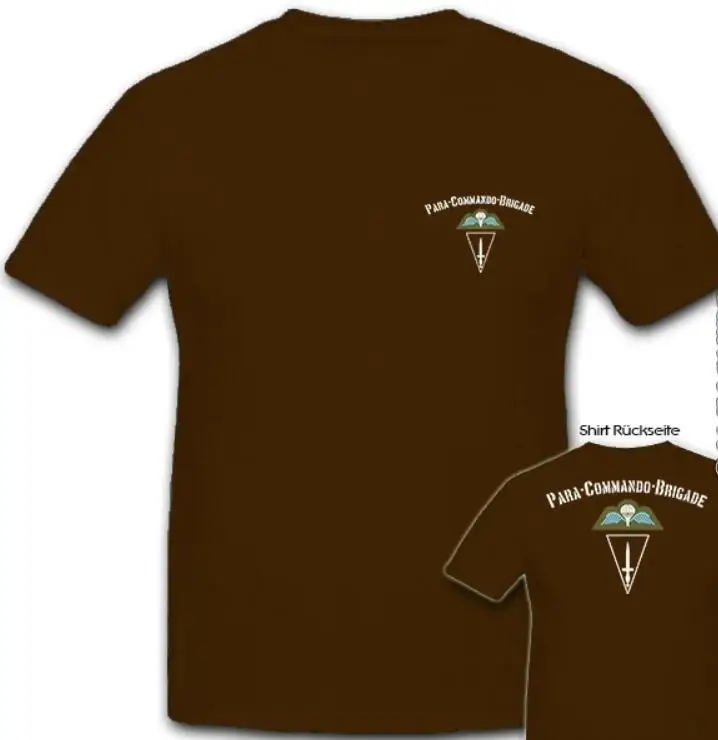 Para-Commando-Brigade-Belgian-Parachutist-Army-Coat-of-Arms-T-Shirt ...